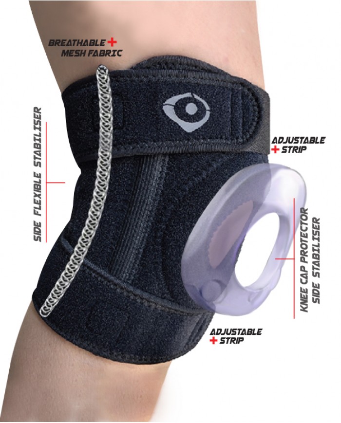 Coreblue Knee Support Adjustable Open Patella - Max Patella